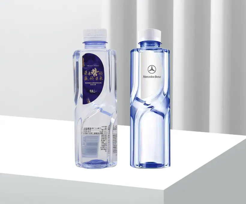 百岁山矿泉水348ml*24瓶小瓶定制贴标签二维码企业logo订做展会议商务招待 – 小瓶水定制-南京听泉饮品有限公司